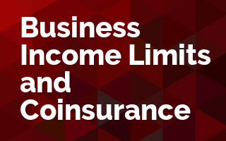 Business Income Limits and Coinsurance
